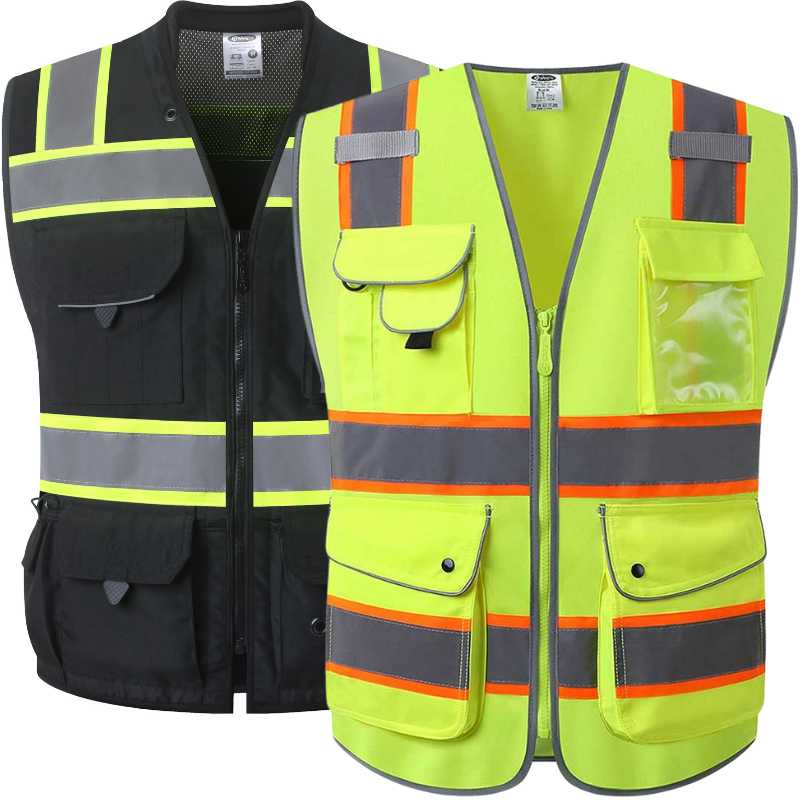 Two-Tone Hi-Vis Safety Vests – JKSafety